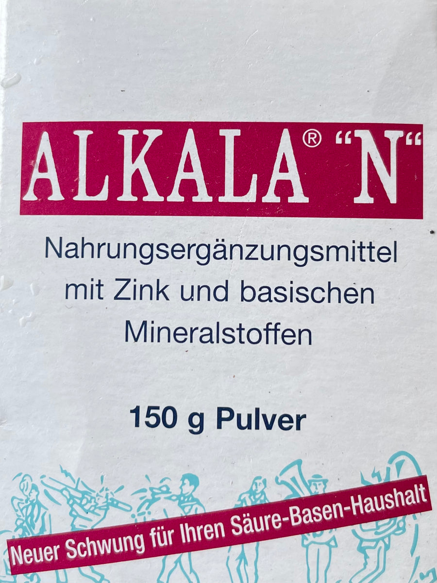 Alkala N 150 g powder Sanum acid alkaline balance – I-NATURA Pte Ltd